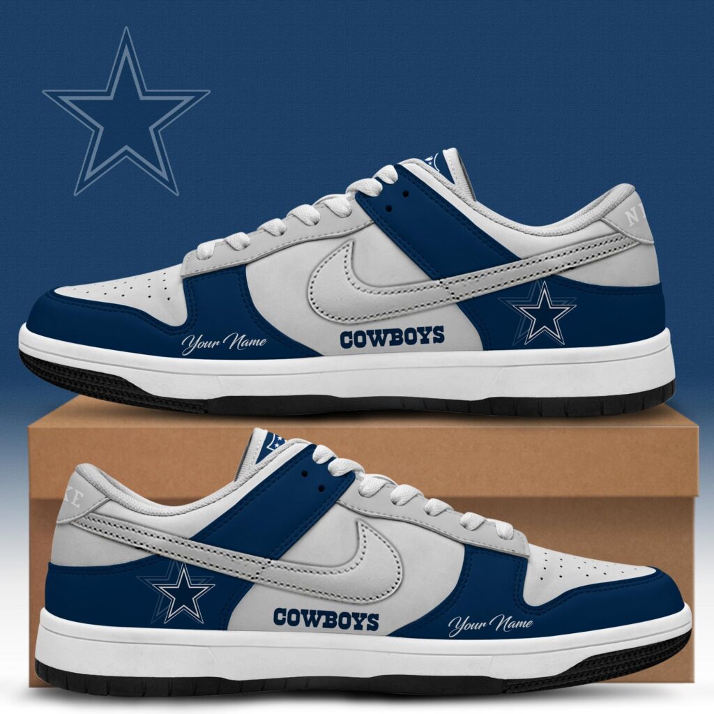 Dallas Cowboys x Personalized Dunk Low Shoes Special Edition - Your ...